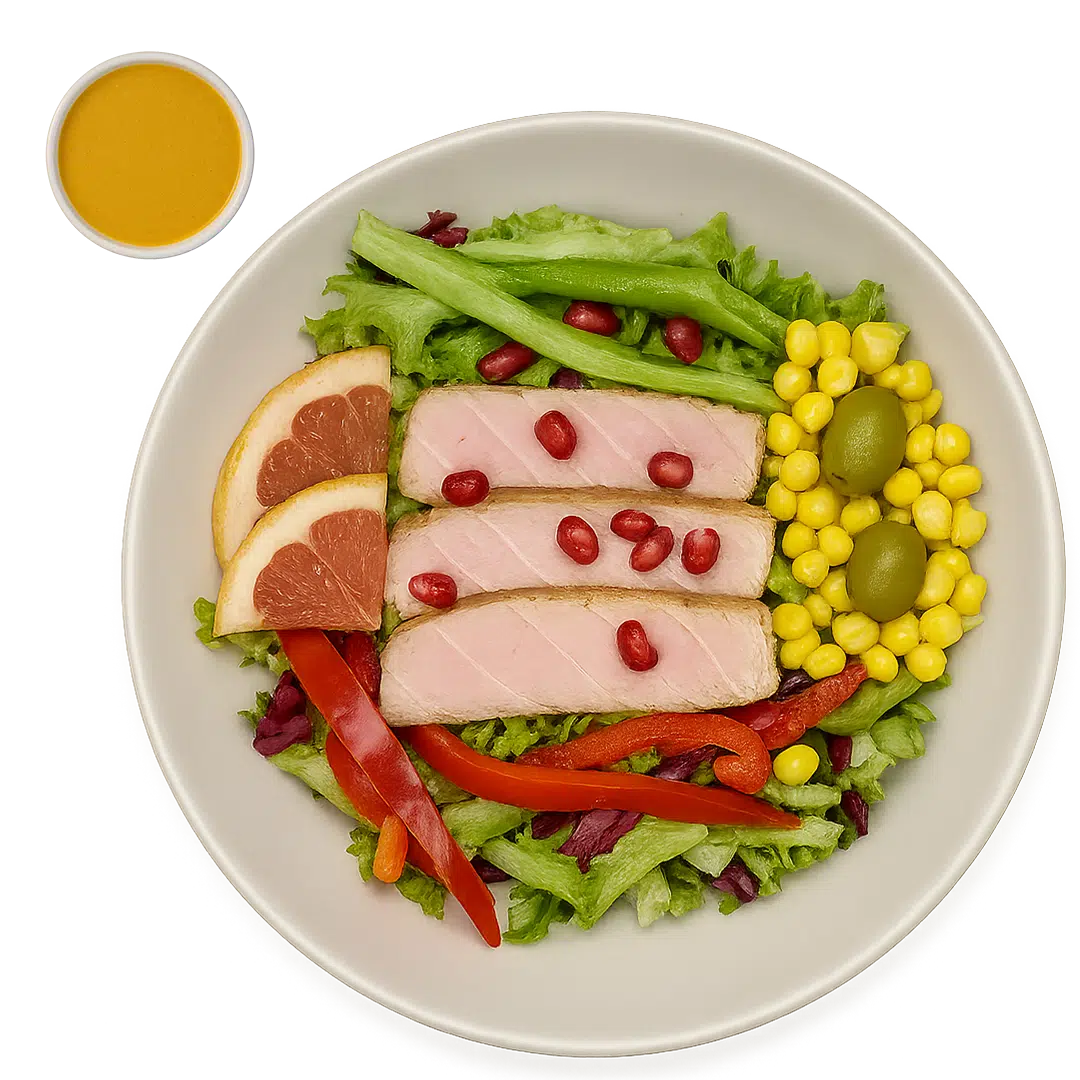 Tuna steak salata + Dresing - Fitt Pro Team